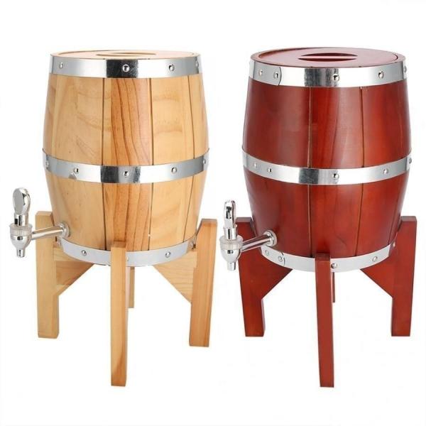 ビールサーバー 自宅 業務用　ビール樽 3リットル オーク材 バレル