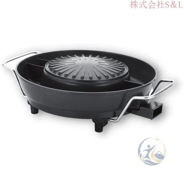 【商品詳細】電源・電圧：100V　50/60Hz・ 消費電力：1400W本体サイズ(mm)：幅455(取っ手含む)×奥行370×高さ130・ 本体重量(kg)：2.4温度調節・弱：80?140℃・中：140?180℃・強：180?230℃・...