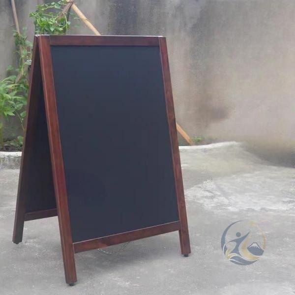 サイズA：92cm*60cmB：102cm*60cm素材　・フレーム:木　・ボード:木(MDF)　・ボード表面:樹脂塗装（ボード面は無地です）　・蝶番:ステンレス(中棒は鉄)　・鎖:鉄(ニッケルメッキ)色形　・木目(濃茶)オリジナルの手書き...