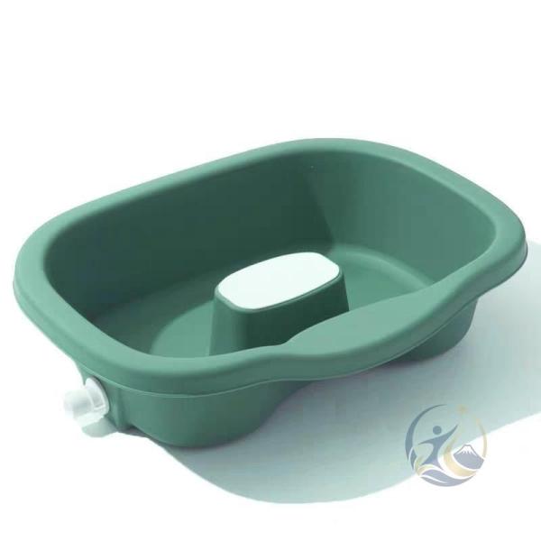 【製品詳細】 サイズ: 49.5*33*14cm。 色：白、緑。 材質：プラスチック。 耐熱温度：100°の温かいスープにできることができます。 特徴：人間工学、快適な肩関節、柔らかい肩関節、柔らかい関節、便利なドレナージ、頭皮圧力、200...