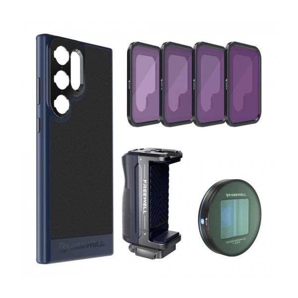 MagSafe:すべてのMagSafe充電器およびアクセサリと互換性があります磁気フィルターマウント： Freewell Galaxyシリーズの磁気フィルターを使用できますレンズスロット: Freewell SHERPAシリーズレンズ用のマ...