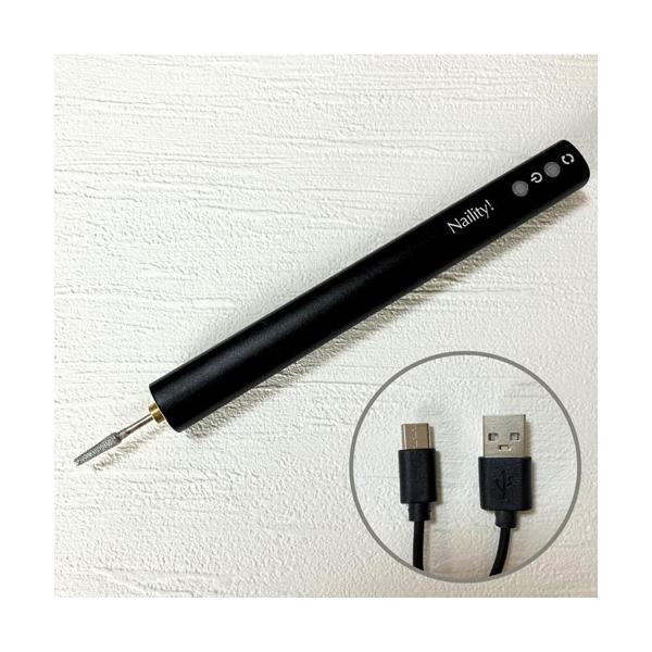 ネイルマシンを初めて使う方にも安心のコンパクトなハンディタイプ　　初心者〜中級向き　コードレス（充電式）で簡単ネイルマシン　　ビットやバンドがたくさん付属されているので買い足しが必要なくすぐに始められる嬉しいセット　☆ジェルやスカルプのオフ...