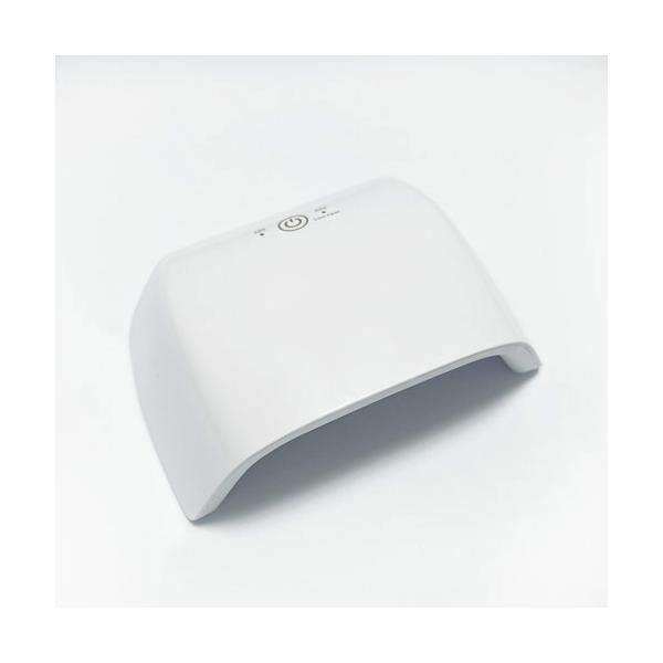 コンパクトネイルライトハイブリット18W　　シンプルで機能的なハイブリットライト　コンパクトサイズでジェルネイルを始めるのにぴったりなジェル用ライトです　ハイパワーなので、Naility！のジェルは１５秒で硬化可能　　・３０秒、６０秒のタイ...