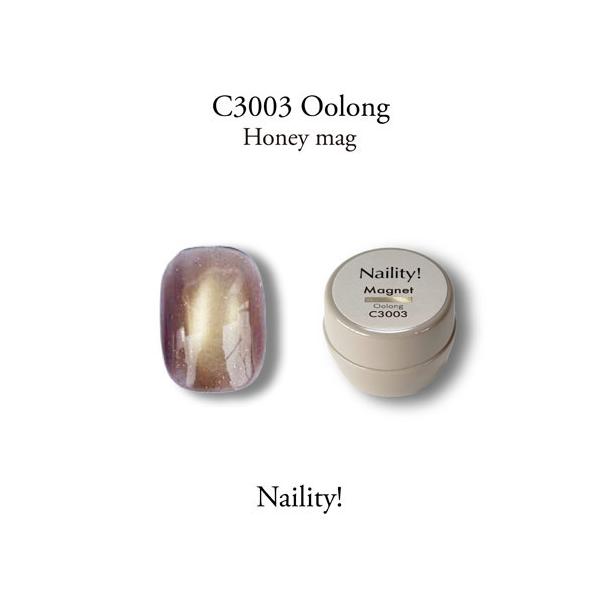 Naility!マグネットカラージェル　コンテナタイプ　　限定ハニーマグシリーズ　シャンパンゴールド系マグ×極小オーロララメ　抜群の奥行き感ととろみ質感が楽しめる3ミクロンマグにちらちらとさりげなく輝くオーロララメが贅沢な仕上がり　　【カラ...