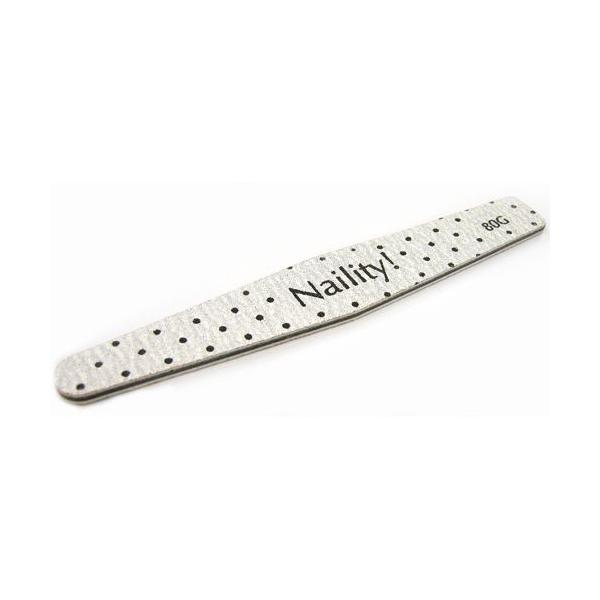 ジェルやスカルプ前のサンディングに使用するネイルファイル。両面80Gタイプ。ファイルのG(グリッド)数は数字が低いほど粗くなります。がっつり荒削りしたりスカルプチュアをオフする時におすすめの80G