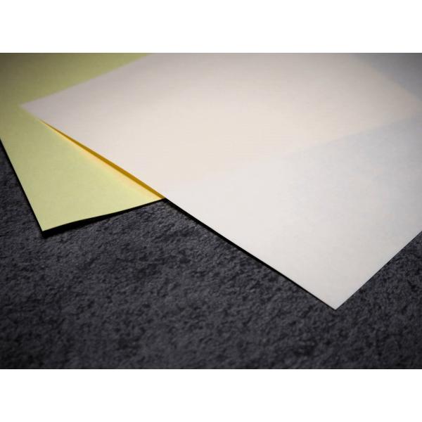 サイズ　210mm×297mm入り数　10枚厚　み　0.08mm (剥離紙は含みません)構　成　剥離紙　クリーム色　　　　　粘着剤　アクリル系 強粘着タイプ　　　　基　材　0.025mm厚　ポリエステルフイルム　　　　粘着剤　アクリル系 弱...