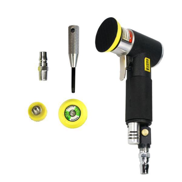 小さくても高性能パッドが回転しながら、パッド全体が偏心回転するダブルアクションで広範囲の研磨が可能！通常のバフでは行き届かない細かい部分も綺麗に磨くことができます。軽量なので作業が疲れません。バフ装着部分はマジックテープ式でスポンジやサンド...