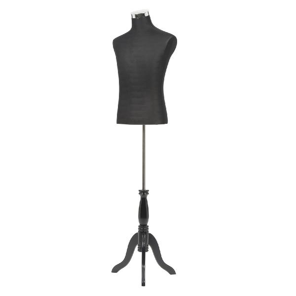 ■店舗はもちろん、ネットフリマでの出品にも便利！■お洋服を立体的に綺麗に飾ることができます。■ボディ下のポール差込みは2箇所でパンツ対応■ボディ：ブラック■猫脚/トップ：木製アンティークカラー■ボディ下部のネジで高さ無段階調節可能：全高約1...