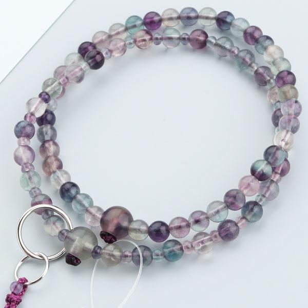 浄土宗、女性用の正式なお数珠でございます。素材は、蛍石でございます。別名、フローライトと呼ばれております。数珠専門店ならではの美しい蛍石をお楽しみ頂けます。房は、丈夫で扱い易く、型崩れを起こさない小田巻梵天房を採用いたしました。また、浄土宗...