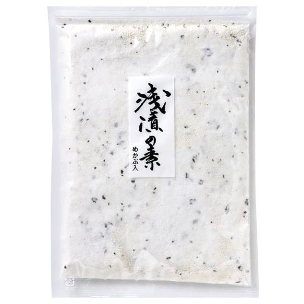 【メール便送料無料】〜野菜に混ぜて一晩ねかせるだけ 本格的な浅漬け〜 漬物 つけもの 塩 野菜サラダ お鍋の味つけ 塩鍋 調味料 雌株入り浅漬けの素 特大 400g ワタエー 一夜漬け めかぶ入り○関連ワード浅漬の素 漬物 粉 浅漬けの素 ...