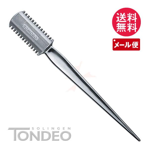 【メール便送料無料】ステンレスボディ ヘアーカットレザー カットレザー カミソリ カミソリホルダー 理容室 美容室 理髪店 替刃10枚付きドイツ製トンデオ カット用レザー 両刃セット (替刃10枚付) 本体 ヘアカットレザー 頭髪用レザー【...