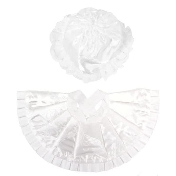 【商品名】　お宮参り 男の子 女の子 兼用 フードセット（帽子、よだれかけ）hudx07★★ラッピングについて★★当店ではラッピングは承っておりません。ご了承くださいませ。★★サイズ・カラーの指定について★★商品によってはサイズやカラーのラ...