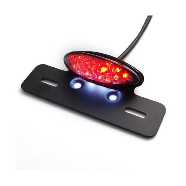 【商品名】　Szmsmy スリムアイ テールランプ 汎用 12v バイク ナンバー灯★★ラッピングについて★★当店ではラッピングは承っておりません。ご了承くださいませ。★★サイズ・カラーの指定について★★商品によってはサイズやカラーのライン...