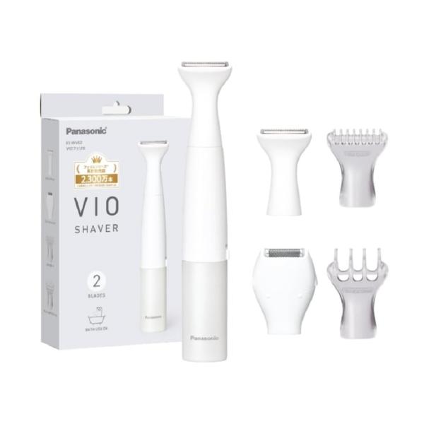 【商品名】　パナソニック 除毛器 フェリエ VIO専用シェーバー IPX7防水 ドライ剃り 乾電池式 グレー調 ES-WV62-H★★ラッピングについて★★当店ではラッピングは承っておりません。ご了承くださいませ。★★サイズ・カラーの指定に...