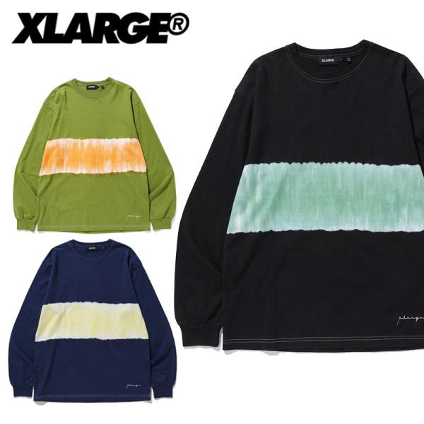 商品番号：101211011044商品名：TEE STRIPE TYEDYE L/S2021 Spring【サイズ】(着丈/身幅/肩幅/袖丈)S(65/46/43/60)M(67/50.5/47/61)L(70/54/51/64)XL(73...