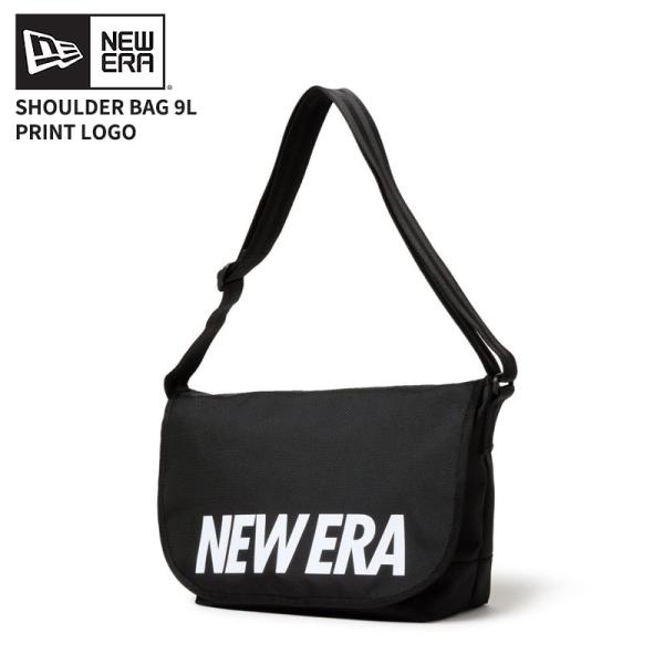 【ポイント5倍 国内正規品】検索キーワード：ニューエラ NEWERA ショルダーバッグ ロゴバッグ 9L ナイロン プリントロゴ メンズ レディース ユニセックス タウンユース カジュアル ストリート バッグ 鞄 中型 フェス 旅行 普段使...