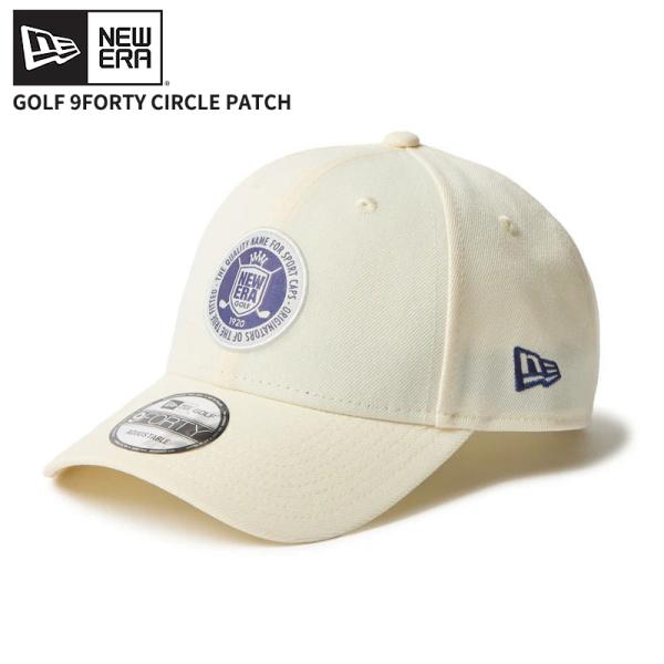 【ポイント5倍 国内正規品】検索キーワード：ニューエラ 9FORTY キャップ ゴルフキャップ サークルパッチ ワッペンロゴ ユニセックス 抗菌キャップ MICROERA UVカット 紫外線対策 カーブバイザー 調整可能 ベルクロ ゴルフ女...