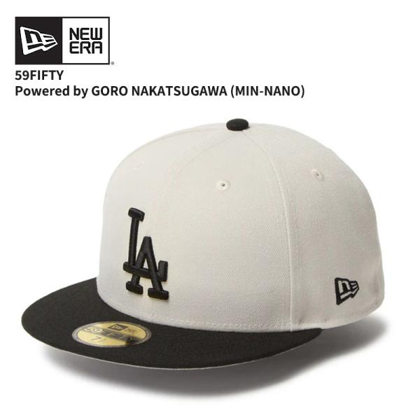 【ポイント5倍 国内正規品】検索キーワード：ニューエラ 59FIFTY ドジャース MINNANO GORO中津川 コラボ キャップ MLB 帽子 ストリート メンズ レディース ユニセックス 人気ブランド 野球帽 限定モデル 東京カルチャ...