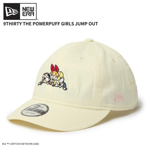 【ポイント5倍 国内正規品】検索キーワード：ニューエラ NEWERA 9THIRTY キャップ パワーパフガールズ コラボ 帽子 刺繍 ストリート カジュアル ユニセックス アニメ キャラクター デイリー コーデ 調整可能 ギフト ホワイト...