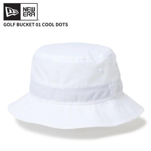 【ポイント5倍 国内正規品】検索キーワード：ニューエラゴルフ NEWERA バケットハット CoolDots クールドッツ 春夏 夏 ゴルフ ゴルフウェア メンズ レディース ユニセックス 帽子 撥水 通気性 軽量 ストリート アウトドア ...
