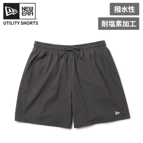 【ポイント5倍 国内正規品】検索キーワード：ニューエラ NEWERA ショートパンツ メンズ レディース ユニセックス ハーフパンツ アウトドア 春夏 撥水 ストレッチ リップストップ 水陸両用 海 プール フェス キャンプ スポーツ カジ...