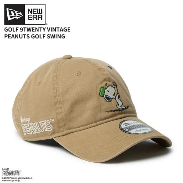 【ポイント5倍 国内正規品】検索キーワード：ニューエラ NEWERA キャップ 9TWENTY メンズ レディース ユニセックス 春夏 コットン PEANUTS ピーナッツ スヌーピー ゴルフ カジュアル ストリート アウトドア フェス サ...