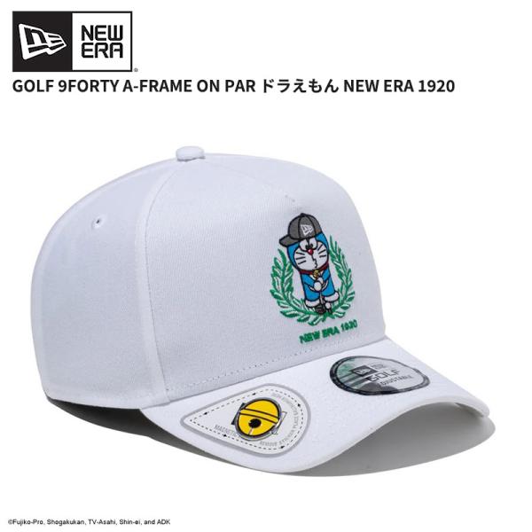 【ポイント5倍 国内正規品】検索キーワード：ニューエラ NEWERA 9FORTY A-Frame ゴルフキャップ ボールマーカー OnPar ドラえもん コラボ メンズ レディース ユニセックス 帽子 春 夏 サイズ調整 抗菌 MICRO...