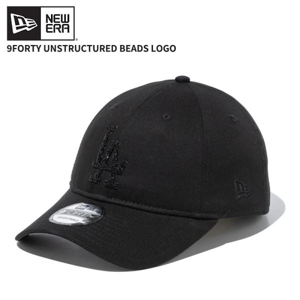 【ポイント5倍 国内正規品】検索キーワード：ニューエラ NEWERA 9FORTY キャップ 帽子 ビーズロゴ Beads Logo MLB メンズ レディース ユニセックス ベースボールキャップ ストリート カジュアル 春 夏 サイズ調整...