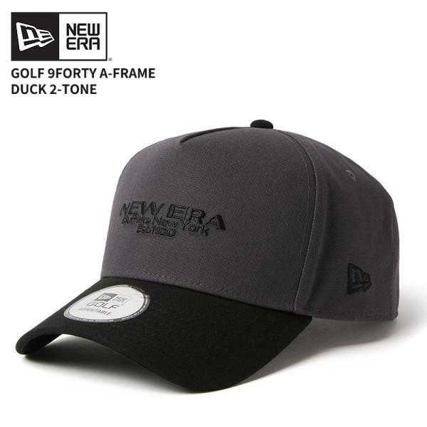 【ポイント5倍 国内正規品】検索キーワード：ニューエラ NEWERA NewEra 9FORTY A-Frame Duck ダックキャンバス キャップ ゴルフ メンズ レディース ユニセックス 秋冬 ツートン 2トーン ゴルフキャップ 帽子...