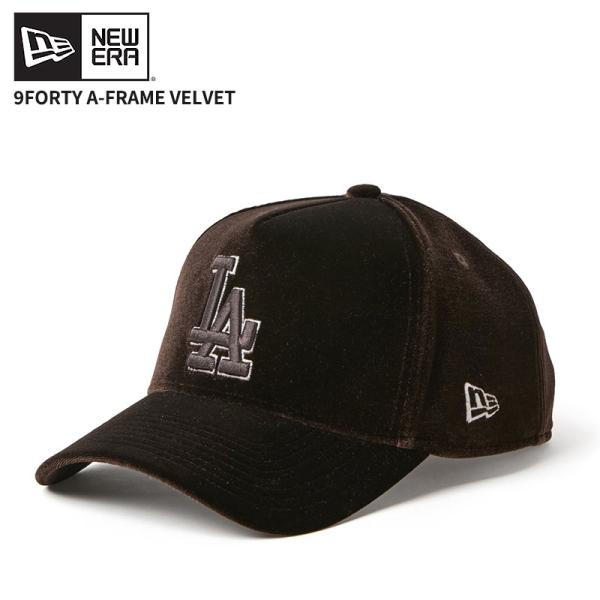【ポイント5倍 国内正規品】検索キーワード：ューエラ NEWERA 9FORTY A-Frame Velvet ベルベット キャップ メンズ レディース ユニセックス 秋冬 MLB ロゴキャップ 帽子 ベースボールキャップ ベルベットキャッ...
