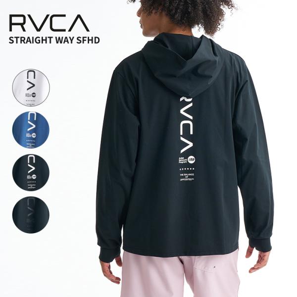 送料無料【ポイント10倍 送料無料 国内正規品】検索キーワード：RVCA ルーカ ラッシュガード メンズ 長袖 サーフTシャツ ジップパーカー UVカット UPF50+ 吸水速乾 4WAYストレッチ 水着 サーフィン 海 プール ビーチ ア...