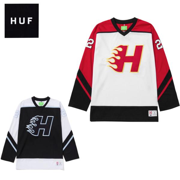 商品番号：KN00393商品名：ENFORCER HOCKEY JERSEY【生産国】中国【素材】ポリエステル100％【サイズ※メーカー参考】(着丈/身幅/裄丈)M(69/56/81)L(71/58/83)XL(73/64/86)※サイズに...