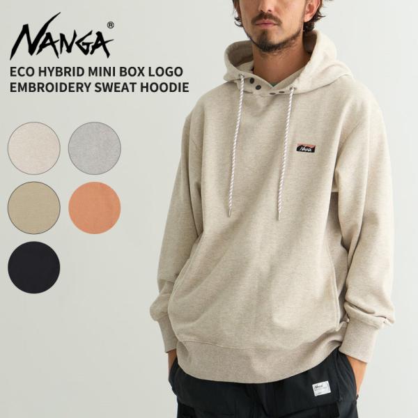 爆買 【ポイント5倍 送料無料 国内正規品】検索キーワード：NANGA ECO HYBRID パーカー メンズ ナンガ スウェット フーディー リサイクルコットン ロゴ 刺繍 裏毛 裏パイル 通年 インナー 定番 カジュアル アウトドア タ...
