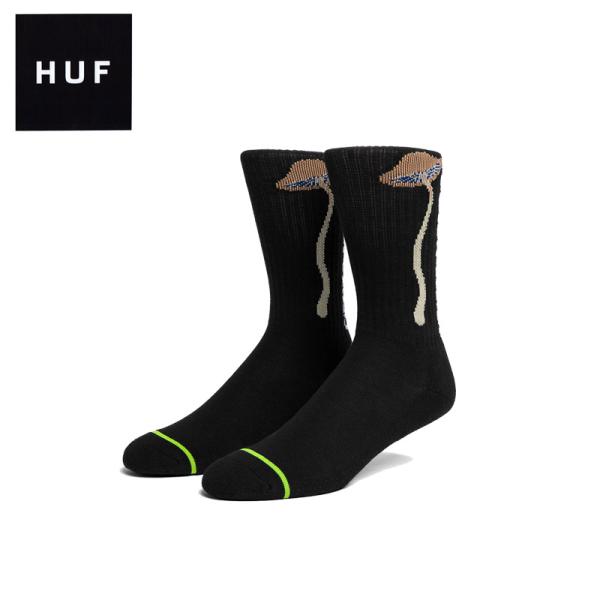 商品番号：SK00683商品名：PLEASURES SPORE SOCK【サイズ】25-27cm【生産国】中国【素材】コットン55％、ポリエステル43％、ポリウレタン2％◆製品の性質上、インクのにじみ・色とび・インク汚れ等が生じている場合が...