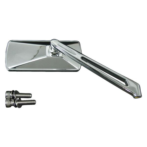 ・メーカー：NEO FACTORY(ネオファクトリー)・メーカー品番：000110・OEM：-・適合車種：-・色：クローム・素材：スチール＆ガラス・サイズ：ミラー 縦:約55mm　横:約120mmステー長さ :約160mm・内容物：ミラー本...