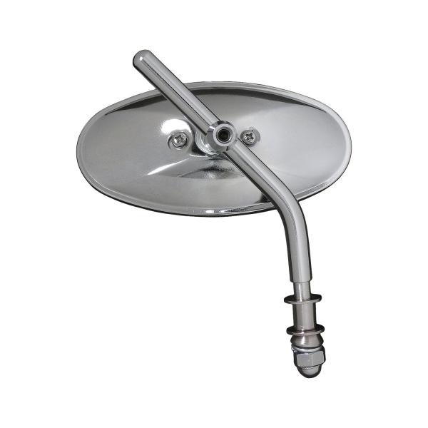 ・メーカー：NEO FACTORY(ネオファクトリー)・メーカー品番：003380・OEM：-・適合車種：-・色：クローム・素材：ミラー部：ガラスボディ：スチール・サイズ：ミラーサイズ　縦:約63mm　横:約125mmステー　全長:約125...