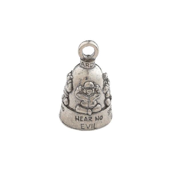 ・メーカー：Guardian Bell(ガーディアンベル)・メーカー品番：-・OEM：-・適合車種：-・色：クローム・素材：合金・サイズ：ベル本体　縦:約40mm　直径:約25mm・内容物：ベル本体×1個　ポーチ×1個