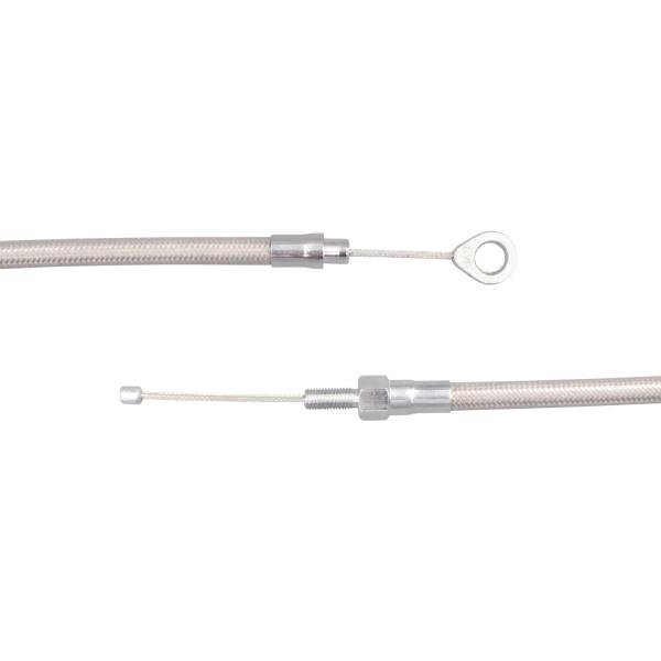 ・メーカー：NEO FACTORY(ネオファクトリー)・メーカー品番：019852・OEM：38607-87（参考情報）・適合車種：87年式以降の5速BT用・色：アウター部：素地　金属部：クローム・素材：アウター部：ステンレスメッシュ　金属...