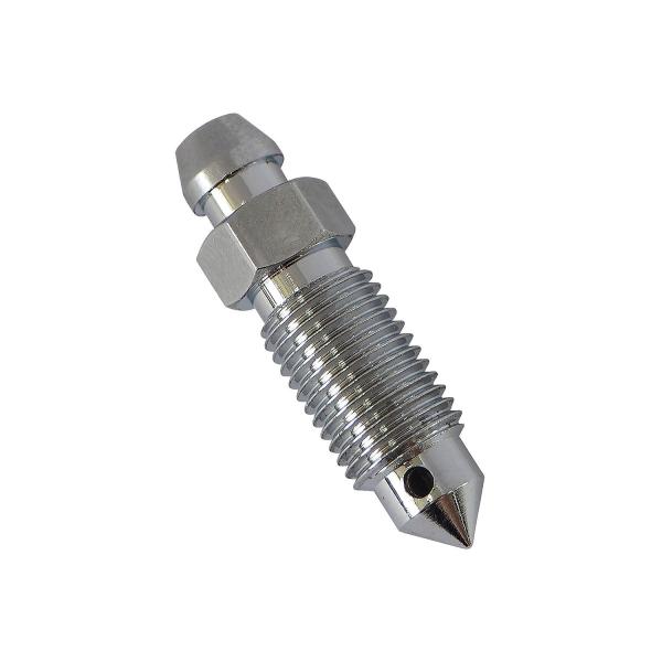 ・メーカー：G.T.S(ジーティーエス)・メーカー品番：021260・OEM：-・適合車種：-・色：クローム・素材：スチール・サイズ：ネジ：3/8-24・内容物：ブリーダー×1個