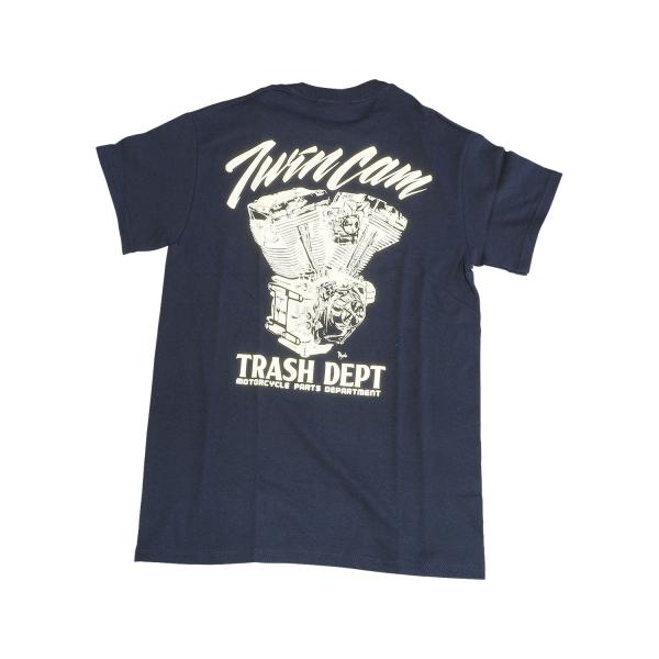 ・メーカー：TRASHDEPT(トラッシュデポ)・メーカー品番：-・OEM：-・適合車種：-・色：ブラック・素材：コットン・サイズ：【Lサイズ】着丈：約720mm　身幅：約550mm・内容物：Ｔシャツ×1