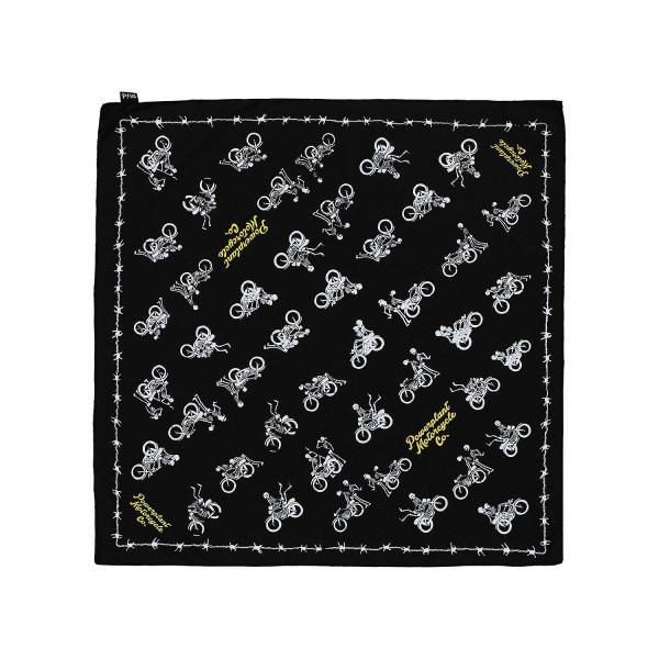 ・メーカー：Powerplant(パワープラント)・メーカー品番：P16BNDQARBLKOS・OEM：・適合車種：・色：ブラック・素材：-・サイズ：19" x 19"・内容物：ハンカチ×1