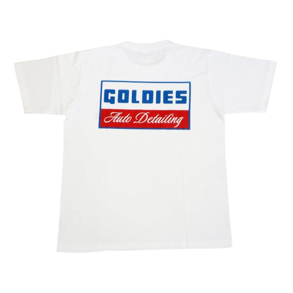 ・メーカー：Goldies Auto Detailing（ゴールディーズオートディテイリング）・メーカー品番：GADT001WH-L・OEM：-・適合車種：-・色：ホワイト・素材：コットン・サイズ：【Lサイズ】着丈：約720mm　身幅：約5...