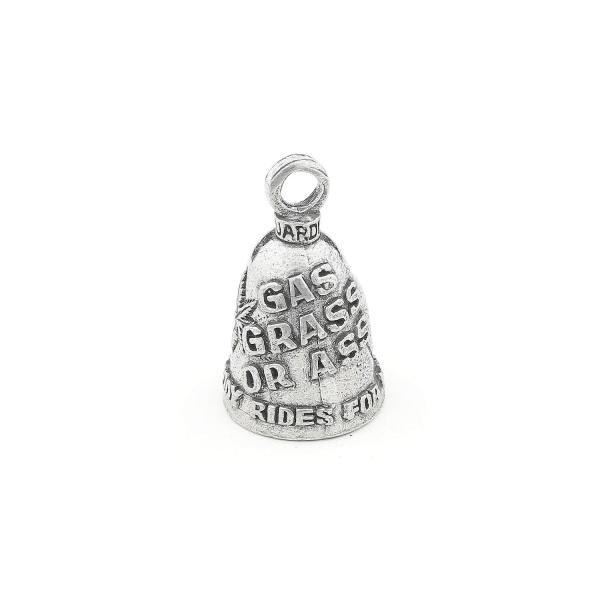 ・メーカー：Guardian Bell(ガーディアンベル)・メーカー品番：-・OEM：-・適合車種：-・色：クローム・素材：合金・サイズ：ベル本体　縦:約40mm　直径:約25mm・内容物：ベル本体×1個　ポーチ×1個