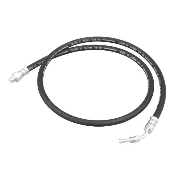 ・メーカー：NEO FACTORY(ネオファクトリー)・メーカー品番：031475・OEM：45120-72A・適合車種：1972年〜1981年式のFLH・色：アウター部：ブラック　金属部：ユニクローム・素材：ホース部：ビニール　金属部：ス...