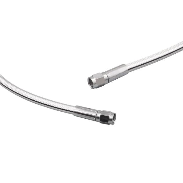 ・メーカー：MAGNUM(マグナム)・メーカー品番：3532・OEM：-・適合車種：汎用・色：【メッシュ部分】Sterling ChromiteII【金属部分】クローム・素材：-・サイズ：長さ：32inネジ部：AN-3・内容物：ブレーキライン×1