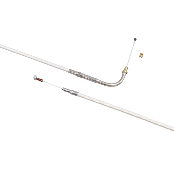 ・メーカー：MAGNUM(マグナム)・メーカー品番：34254・OEM：-・適合車種：1996年式以降のビッグツイン・XLモデルの、プッシュインタイプのスロットルハウジング採用車両に適合（※電子スロットル車両は適合外）※トラベルレングスがフ...