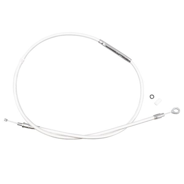 ・メーカー：MAGNUM(マグナム)・メーカー品番：32124HE・OEM：-・適合車種：5速ビッグツイン・色：【メッシュ部分】Sterling ChromiteII【金属部分】クローム・素材：-・サイズ：長さ：66-11/16inトラベル...