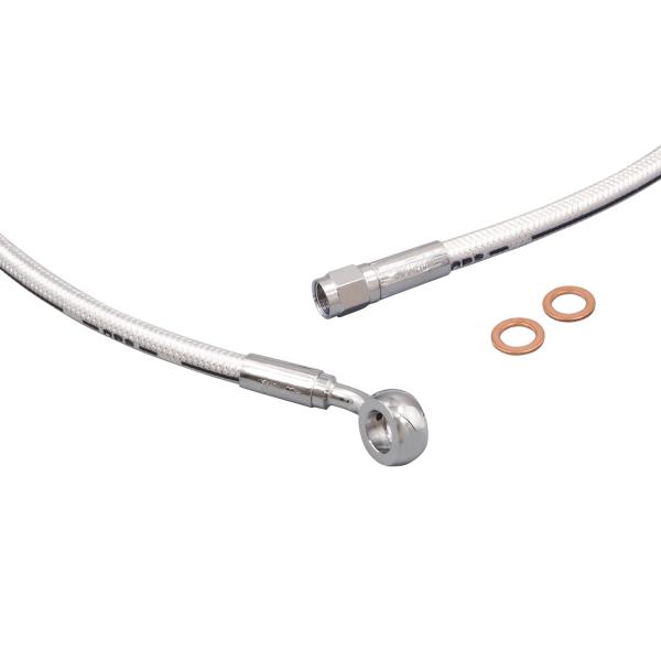 ・メーカー：MAGNUM(マグナム)・メーカー品番：AS37922・OEM：-・適合車種：-・色：【メッシュ部分】Sterling ChromiteII【金属部分】クローム・素材：-・サイズ：長さ：22in(約559mm)　フィッティング：...