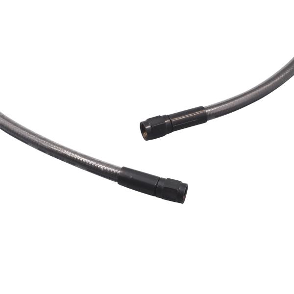 ・メーカー：MAGNUM(マグナム)・メーカー品番：4532・OEM：-・適合車種：汎用・色：【メッシュ部分】Black Pearl【金属部分】ブラック・素材：-・サイズ：長さ：32in(約813mm)　フィッティング：AN-3・内容物：ブ...