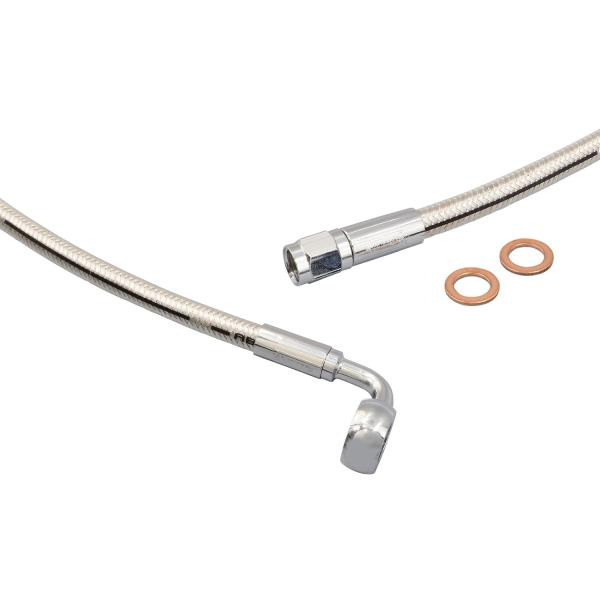 ・メーカー：MAGNUM(マグナム)・メーカー品番：AS57320・OEM：・適合車種：-・色：【メッシュ部分】Polished Stainless【金属部分】クローム・素材：-・サイズ：長さ：20in　フィッティング：AN-3、7/16"...